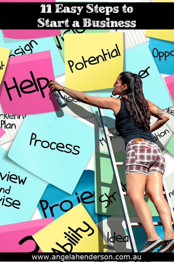 The 11 Steps to Start a Business | Angela Henderson Consulting