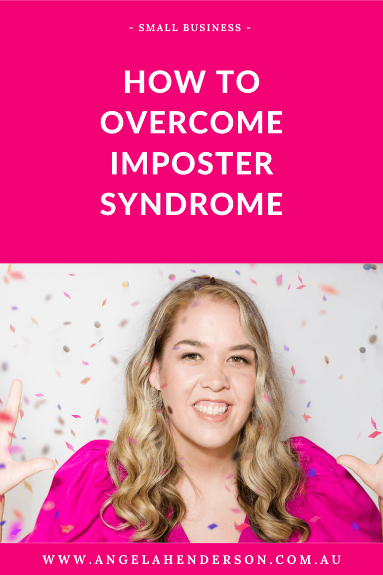 How to Overcome Imposter Syndrome | Angela Henderson Consulting
