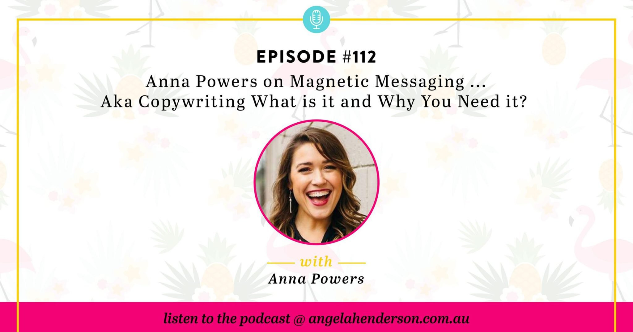 Anna Powers on Magnetic Messaging ... Aka Copywriting What is it and ...