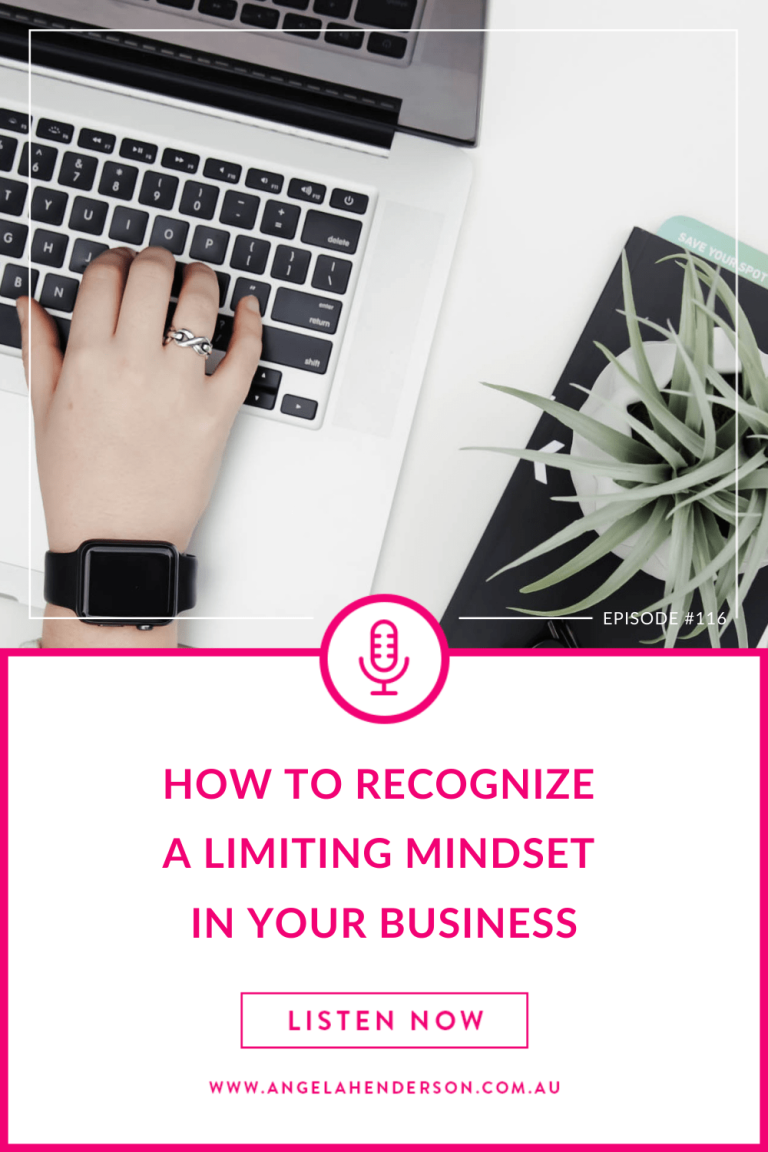 Mindset in Your Business | Business Coach for Women | Angela Henderson