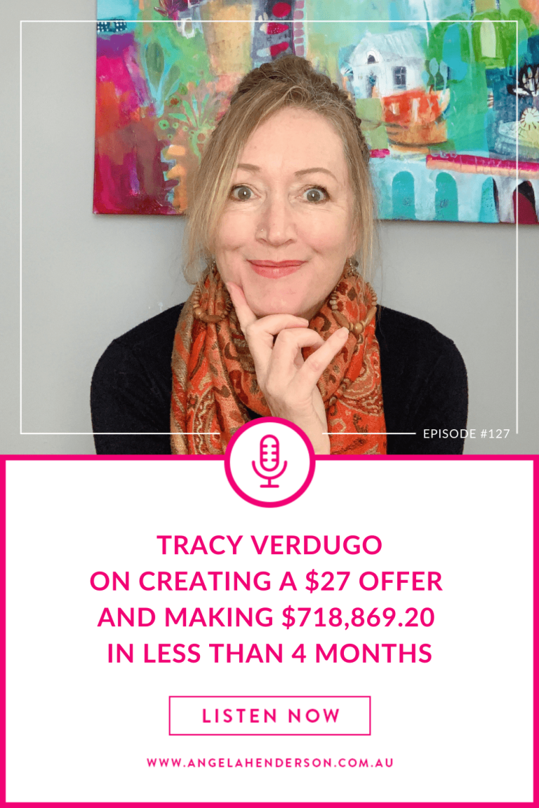Tracy Verdugo | Business Coach for Women | Angela Henderson