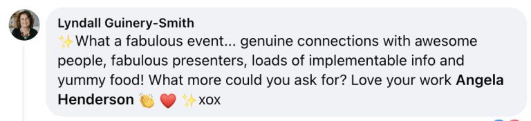 Women in Business Conference Australia 2024 | Angela Henderson